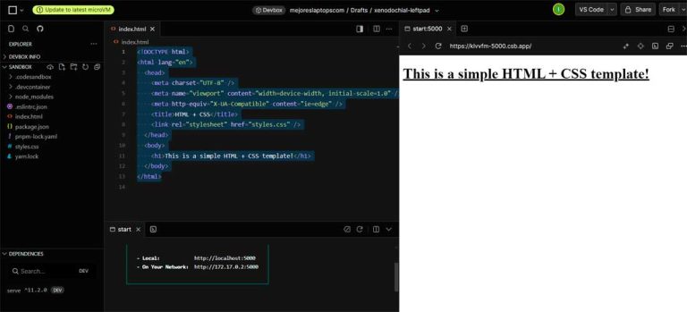 Los Mejores Editores HTML Gratis para Windows en 2024