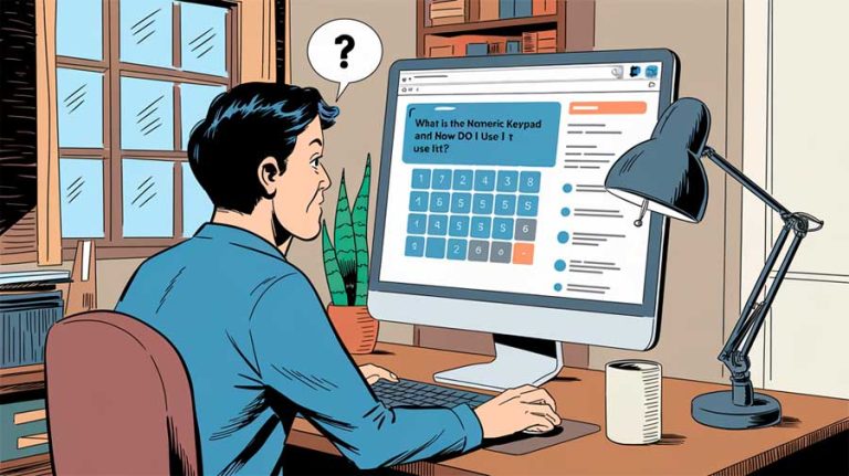 What is the Numeric Keypad and How Do I Use It?
